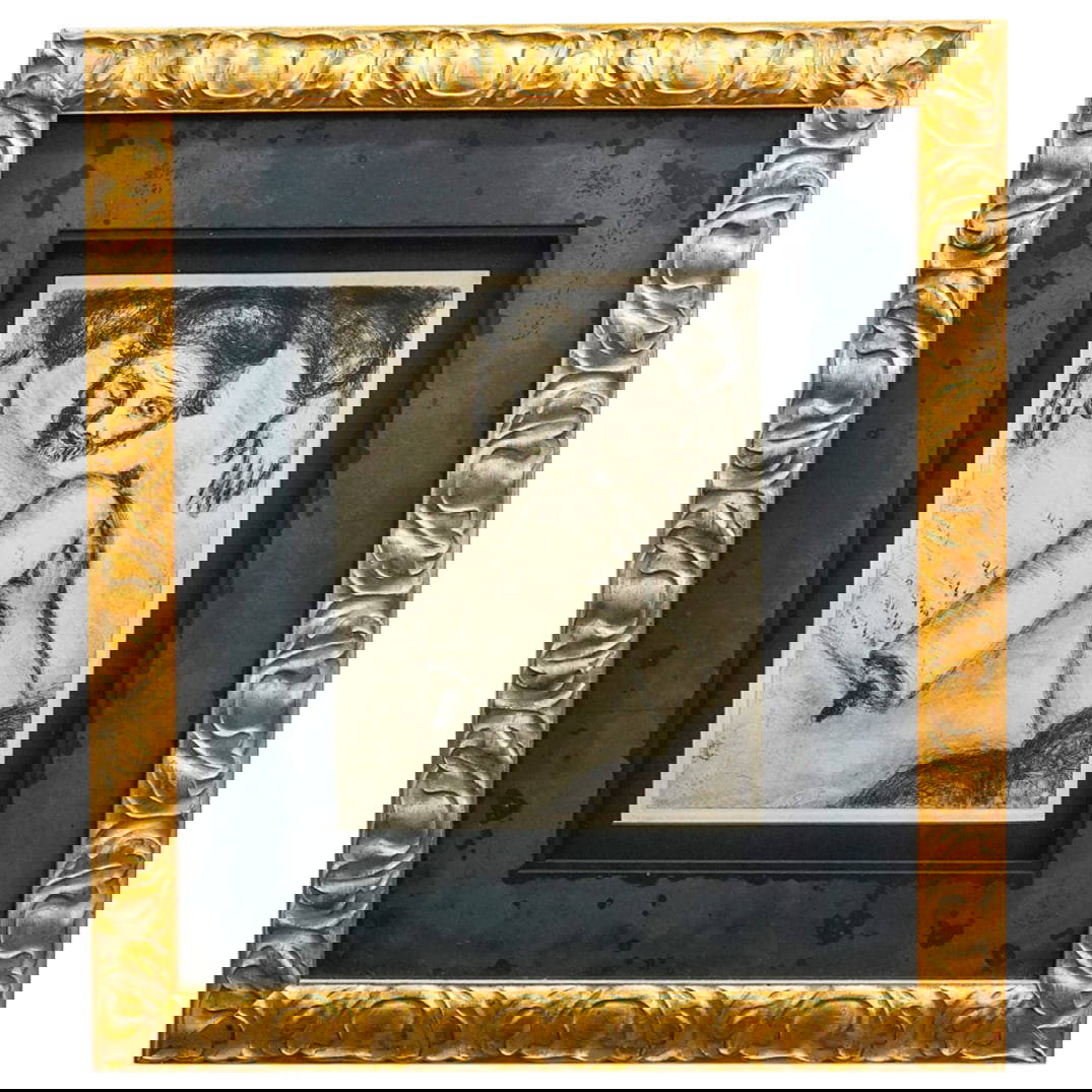 Marc Chagall (french. 1887-1985) Vocation Of Ezekiel Etching Auction