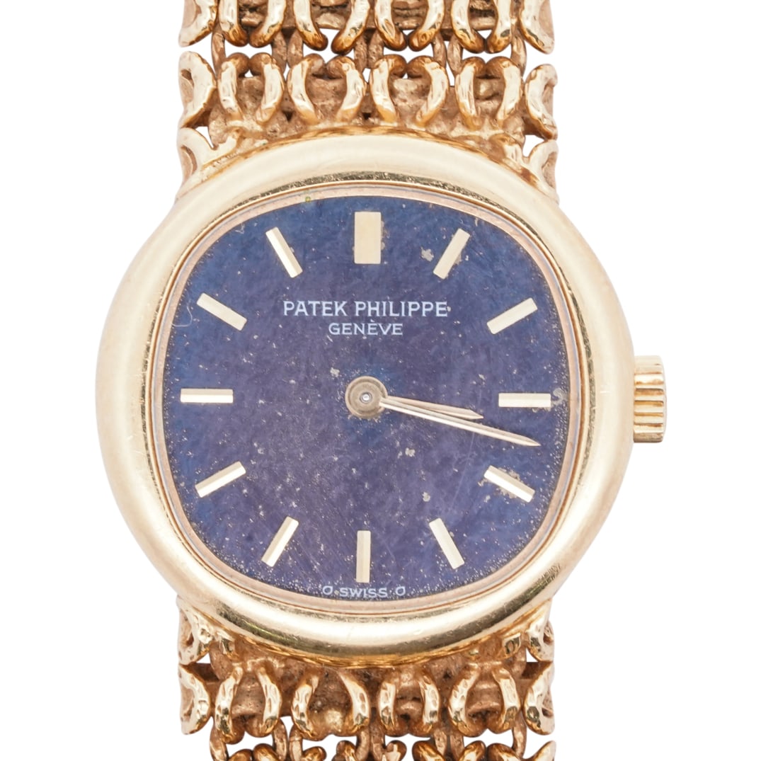 Vintage Patek Philippe 18k Gold Watch Auction