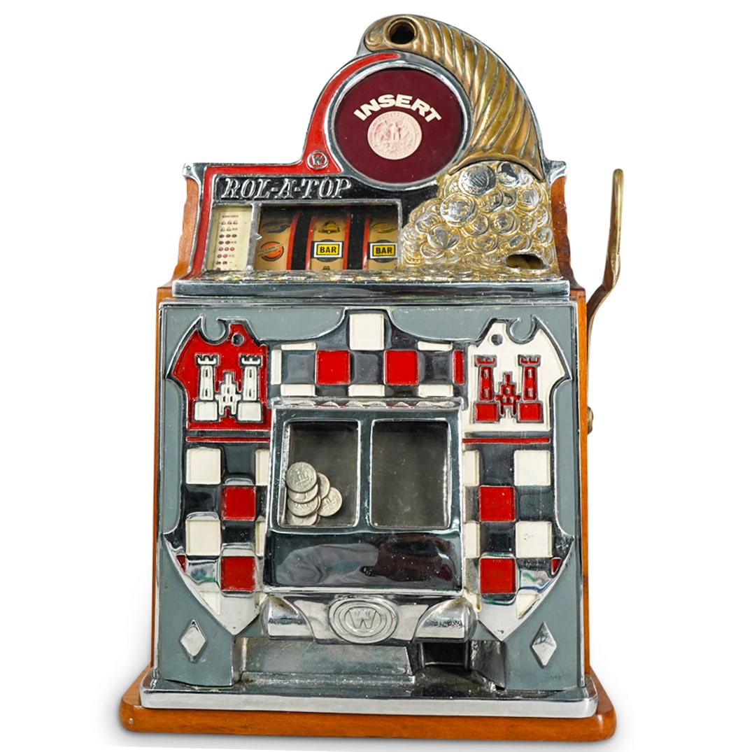 Vintage Watling "rol A Top" Slot Machine Auction