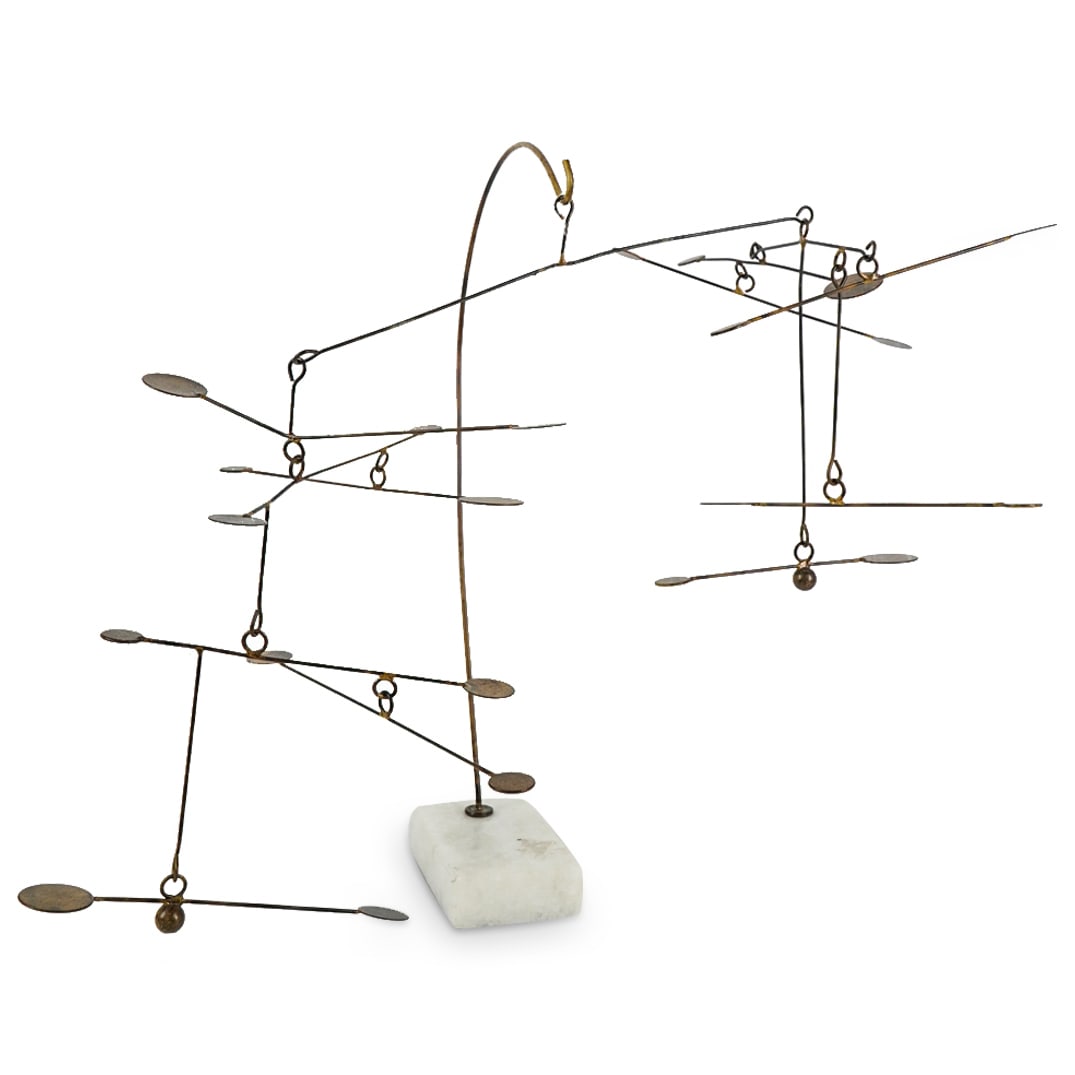 Metal Mobile Sculpture Auction