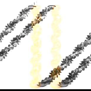 Pair Of Antique Orientalist Baby Sconces Auction