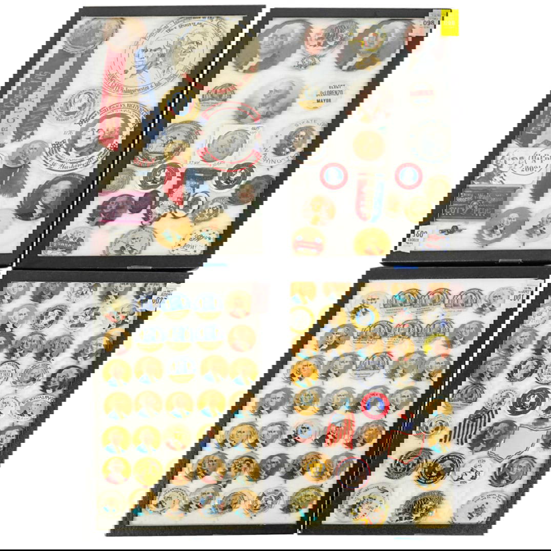 (102 Pc) George Washington Memorabilia Auction