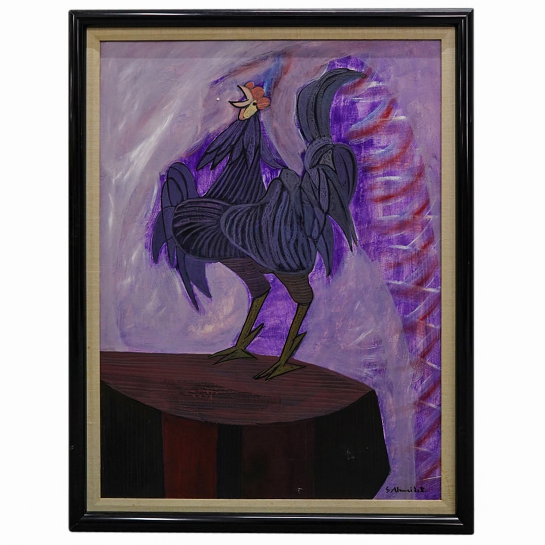 Gilberto Almeida (ecuador, 1928-2015) Painting Auction