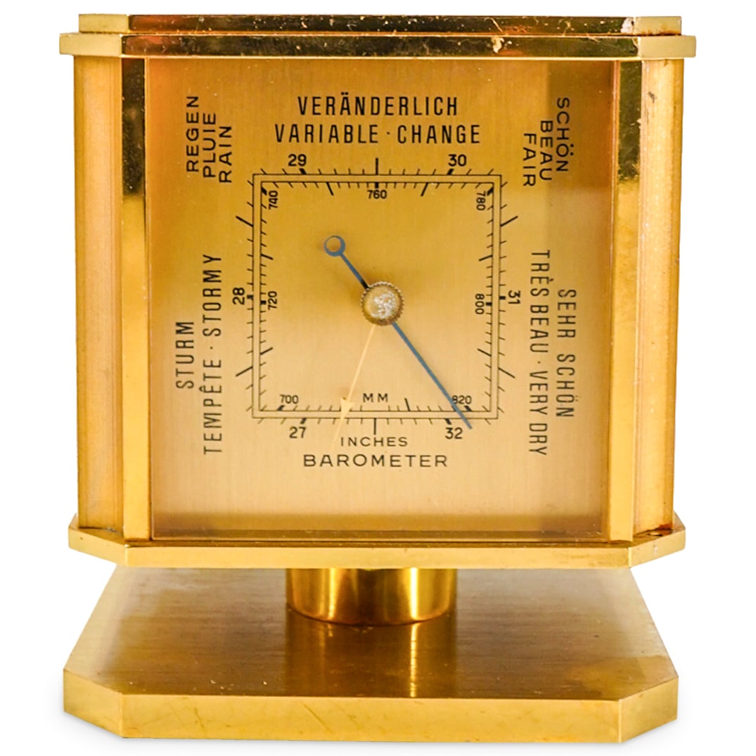 Relide Swiss Weather Station Clock Auction