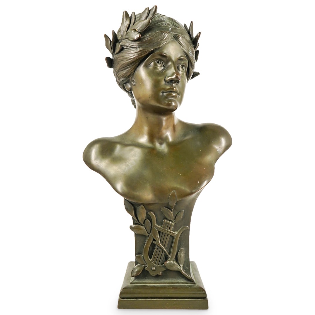Alois Mayer (german 1855 - 1936) Neoclassical Bronze Bust Auction