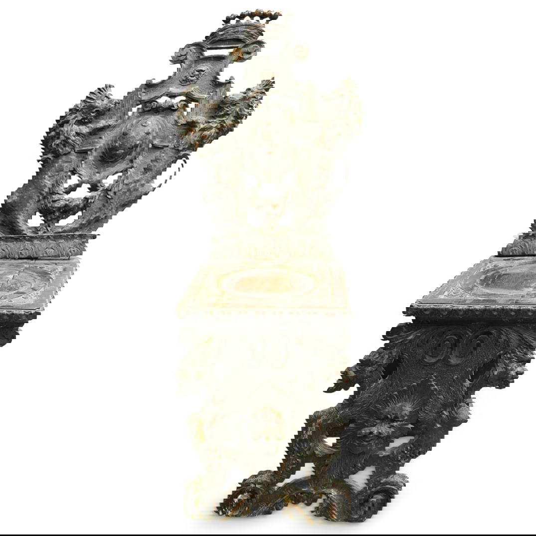 Antique Renaissance Revival Sgabello Chair Auction