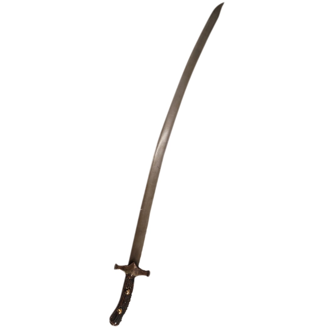 Antique Uzbek Tatar Wootz Steel Sword Auction