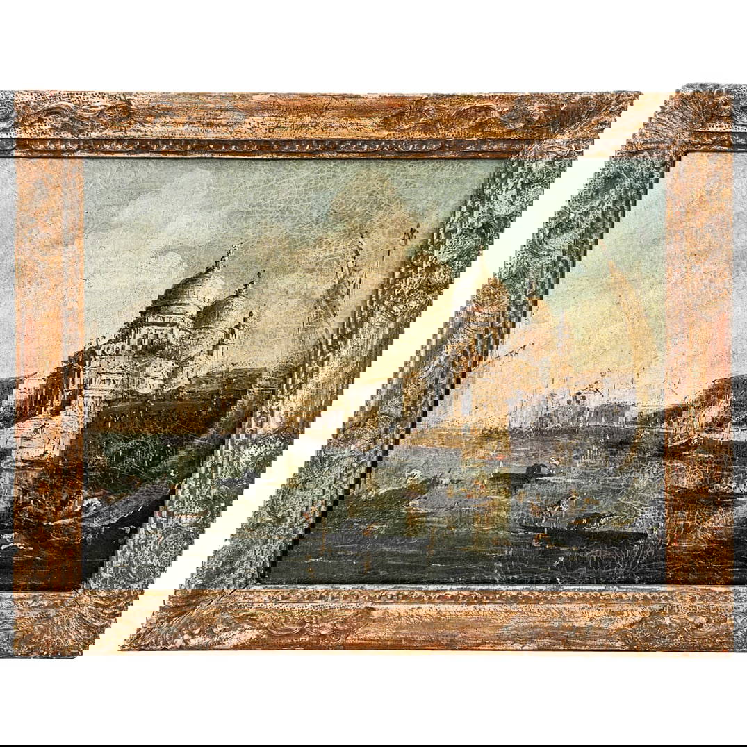 Francesco Guardi (italian, 1712â€“1793) View Of Basilica Di Santa Maria ...