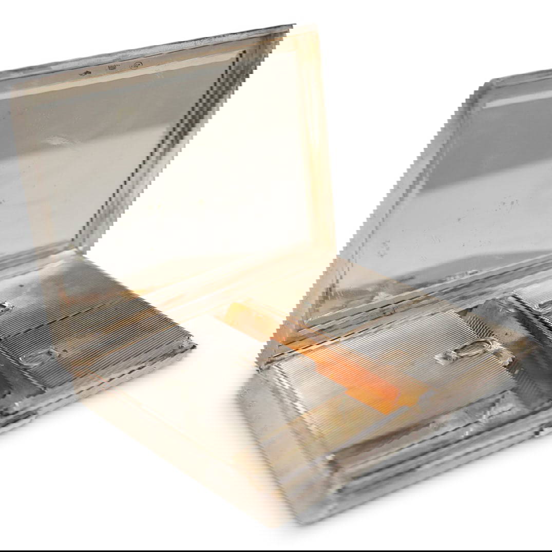 Vintage Sterling Silver Ladies Compact Case Auction