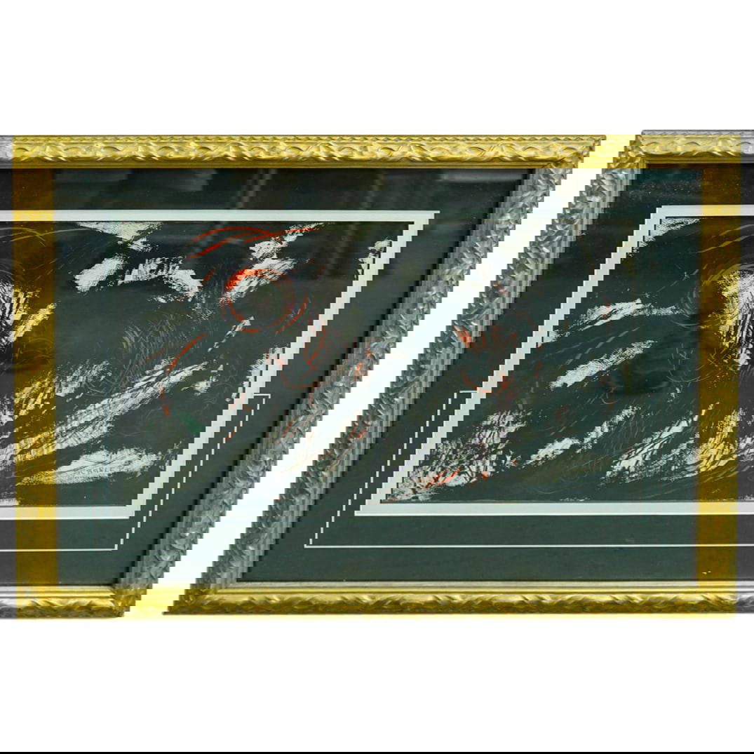 Rolph Scarlett (canadian, 1889-1984) Abstract Painting On Paper Auction