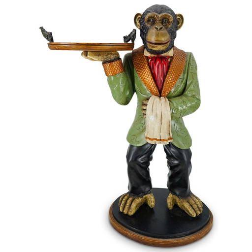 Bombay Co. "winston The Monkey Butler" Singerie Side Table