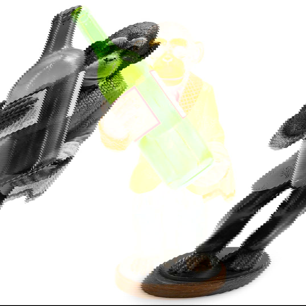 Vintage Bombay Co. "winston, The Monkey Butler" Wine Holder Auction