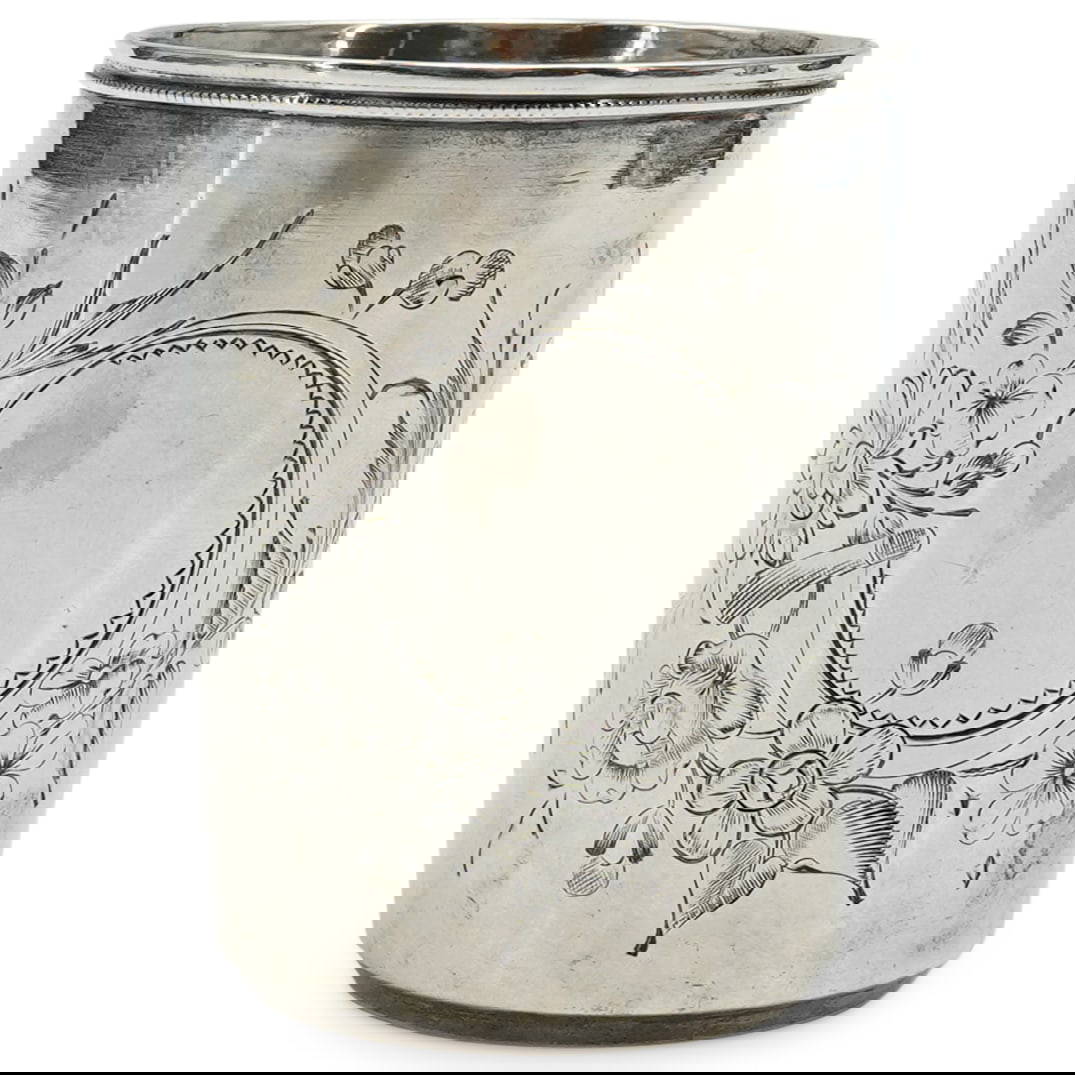 Antique Russian Silver Beaker Auction