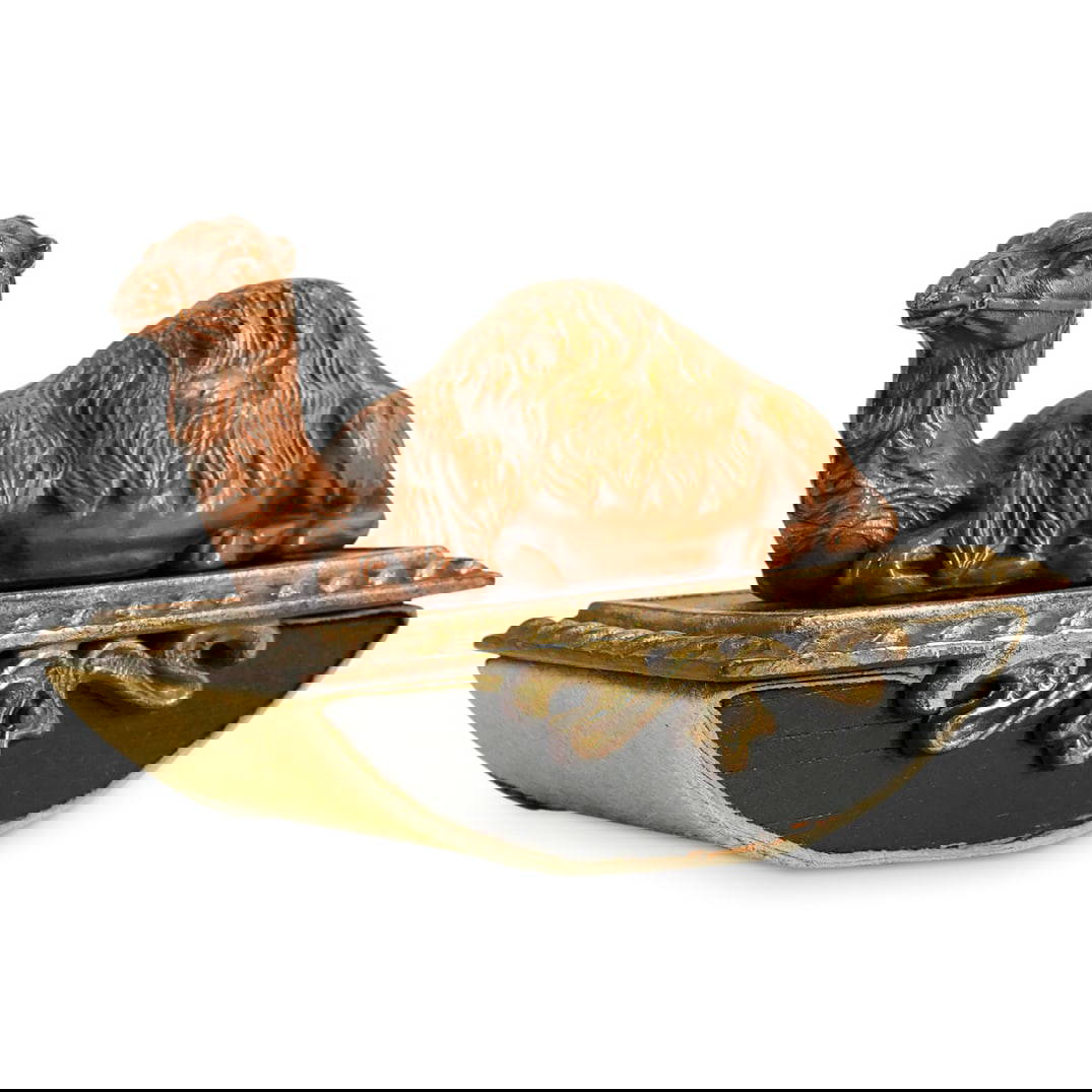 Antique European Orientalist Camel Ink Blotter Auction