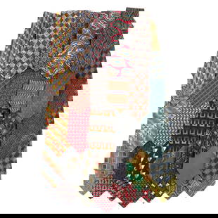 (29 Pc) Assorted Necktie Grouping Collection