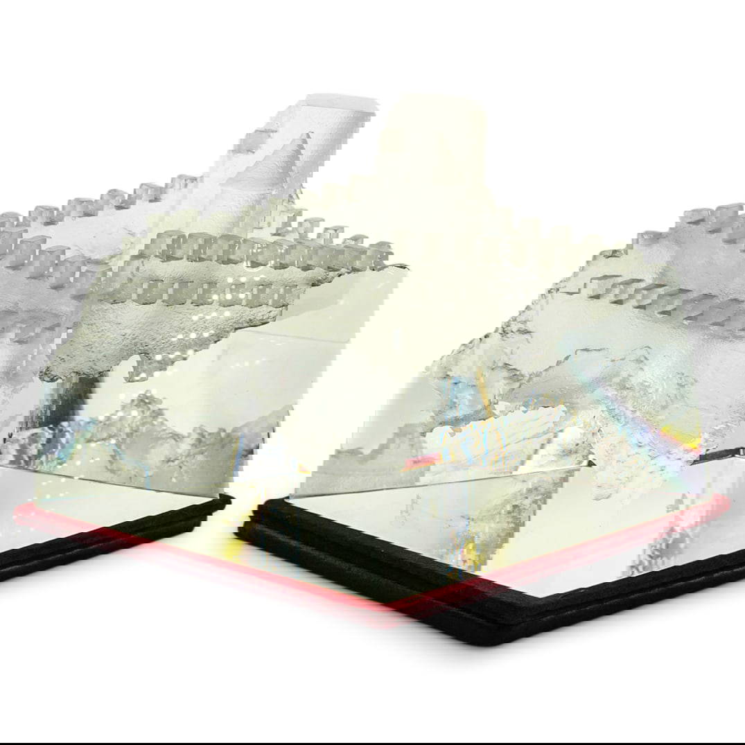 David Dowler For Steuben "castle Of Dreams" Crystal Auction