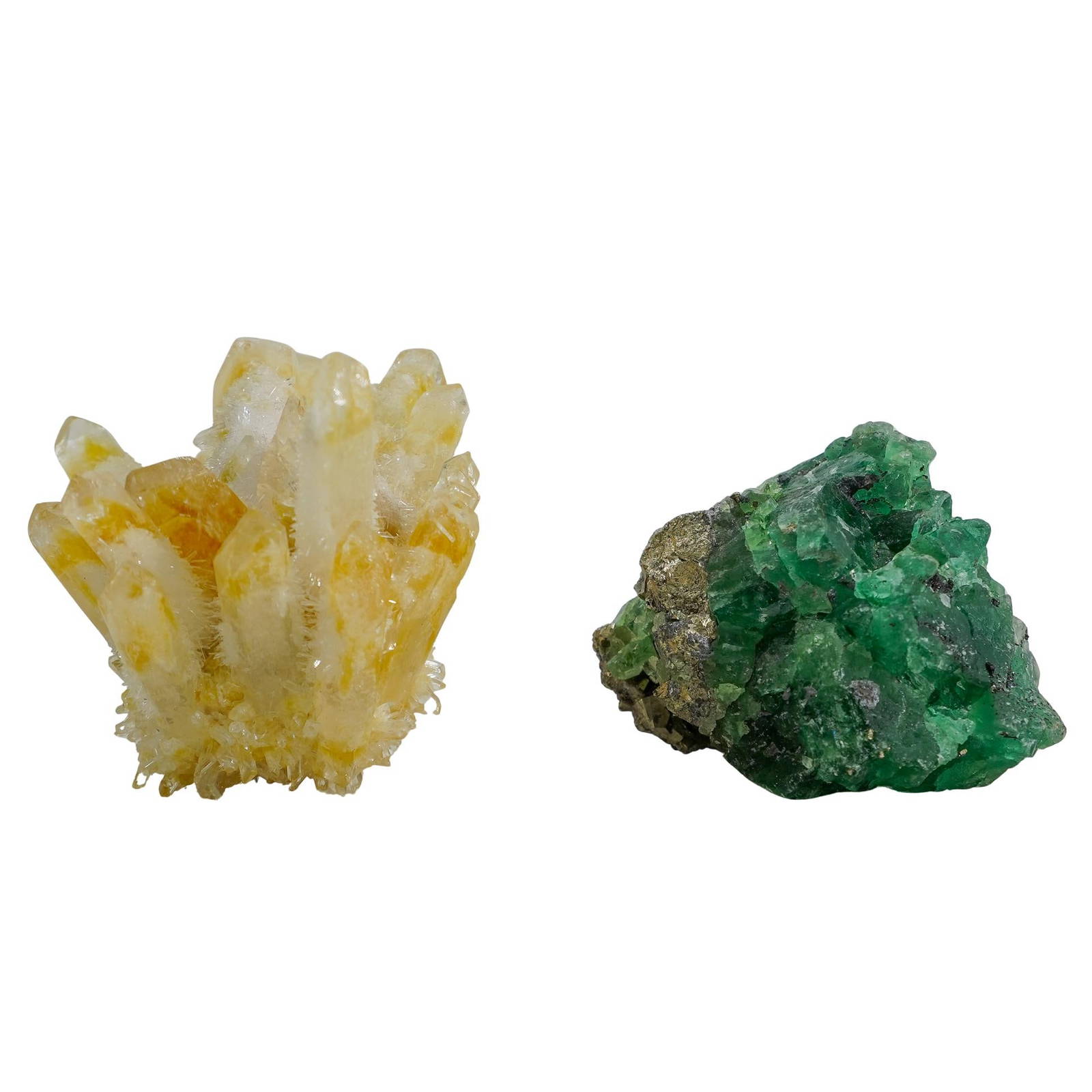 (2 Pcs) Crystal Geode Clusters Auction