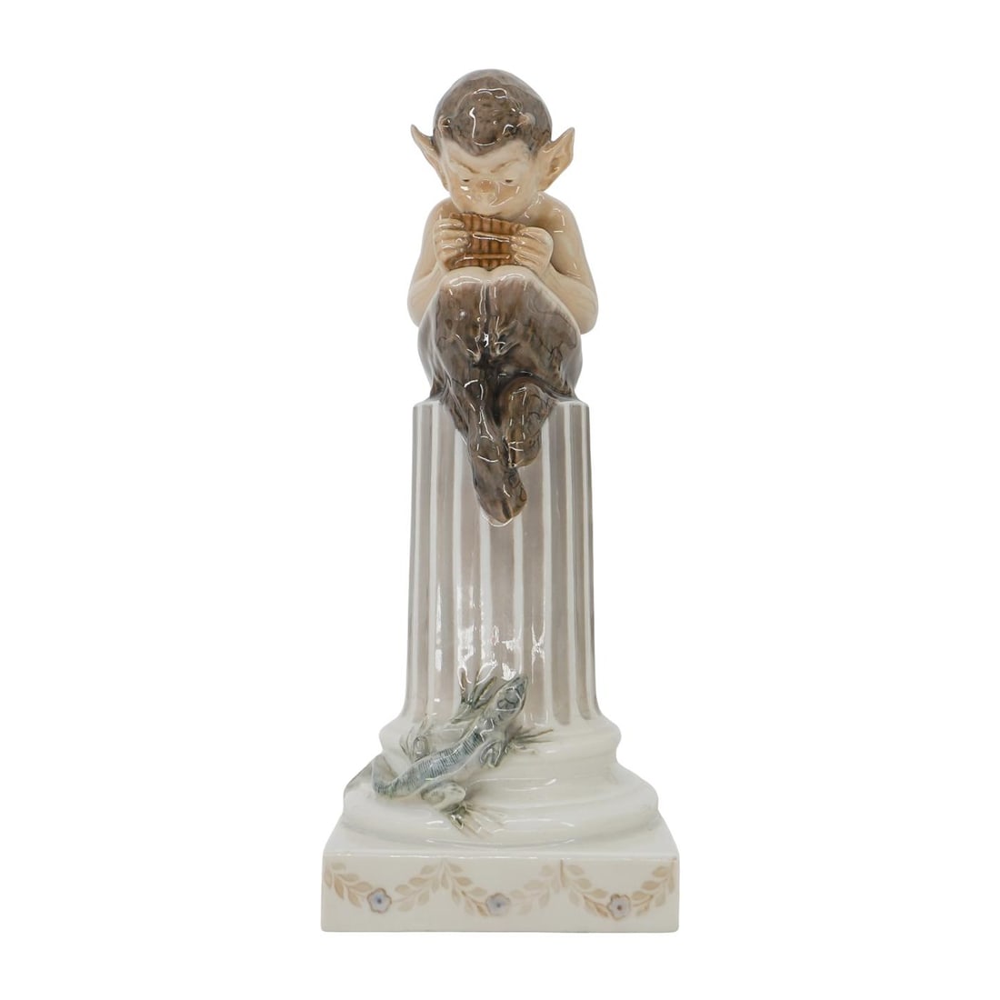 Royal Copenhagen 'faun On Column W/lizard' Porcelain Figurine - Jul 22 ...