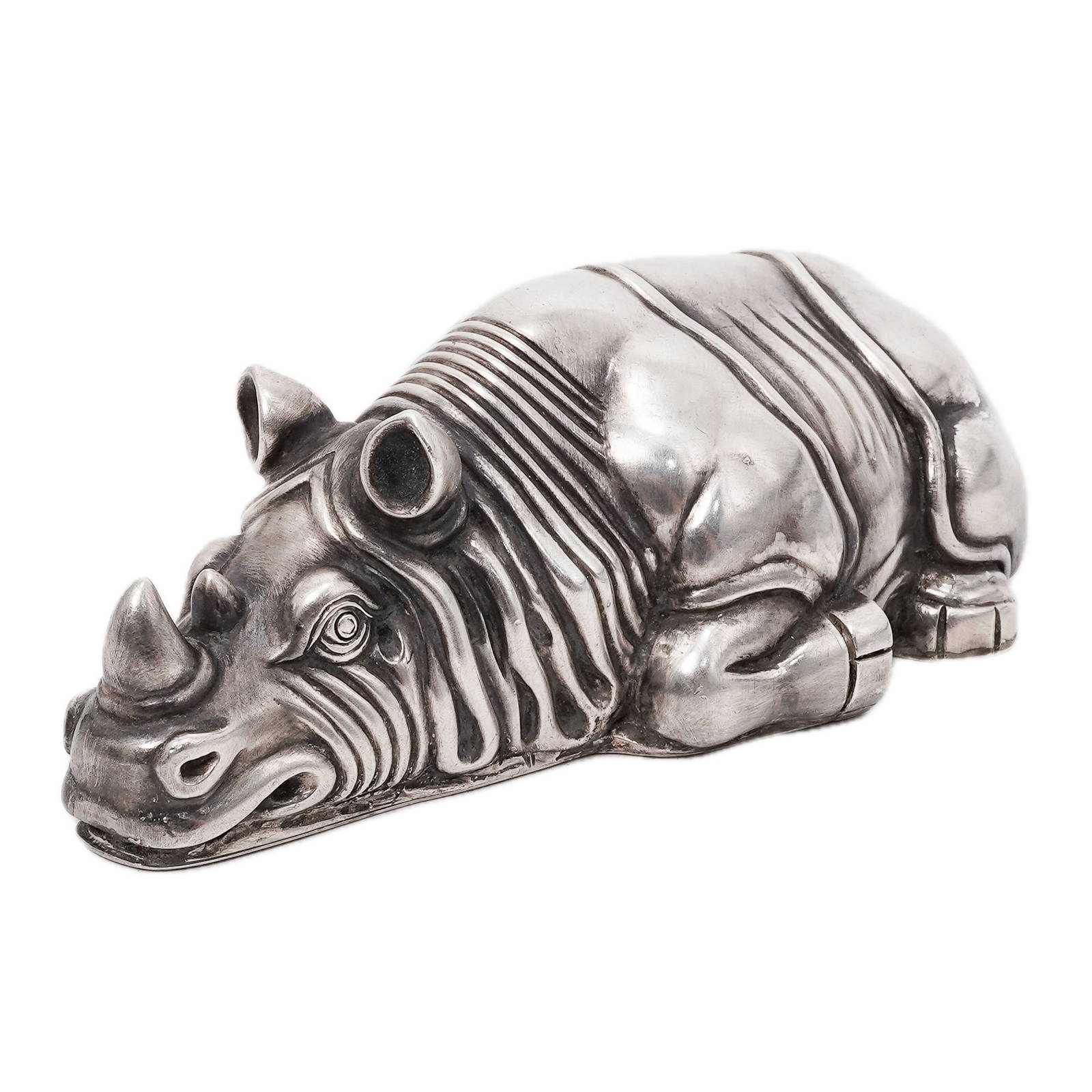 Imperial Russian Era Silver Rhinoceros Auction