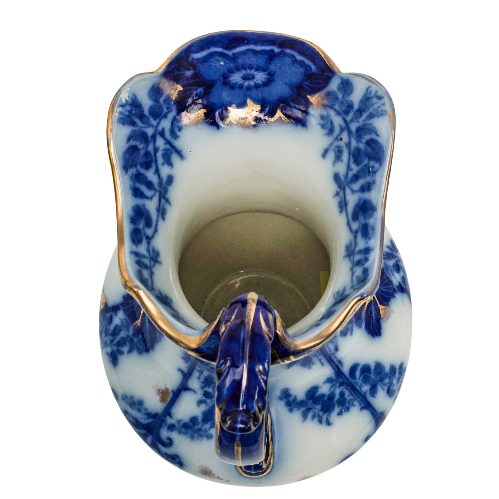 (2 Pc) Antique Burgess & Leigh Flow Blue 'briar' Pitcher & Wash Basin ...