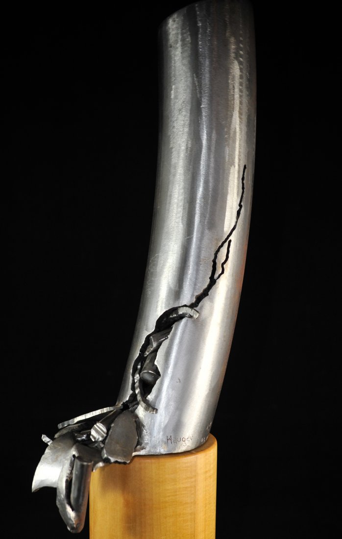 Ed Haugevik Steel Modern Sculpture