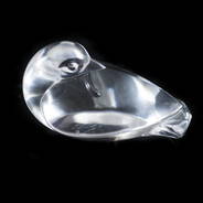 A STEUBEN CRYSTAL DOVE. - Mar 21, 2015 | Susanin's Auctions in IL