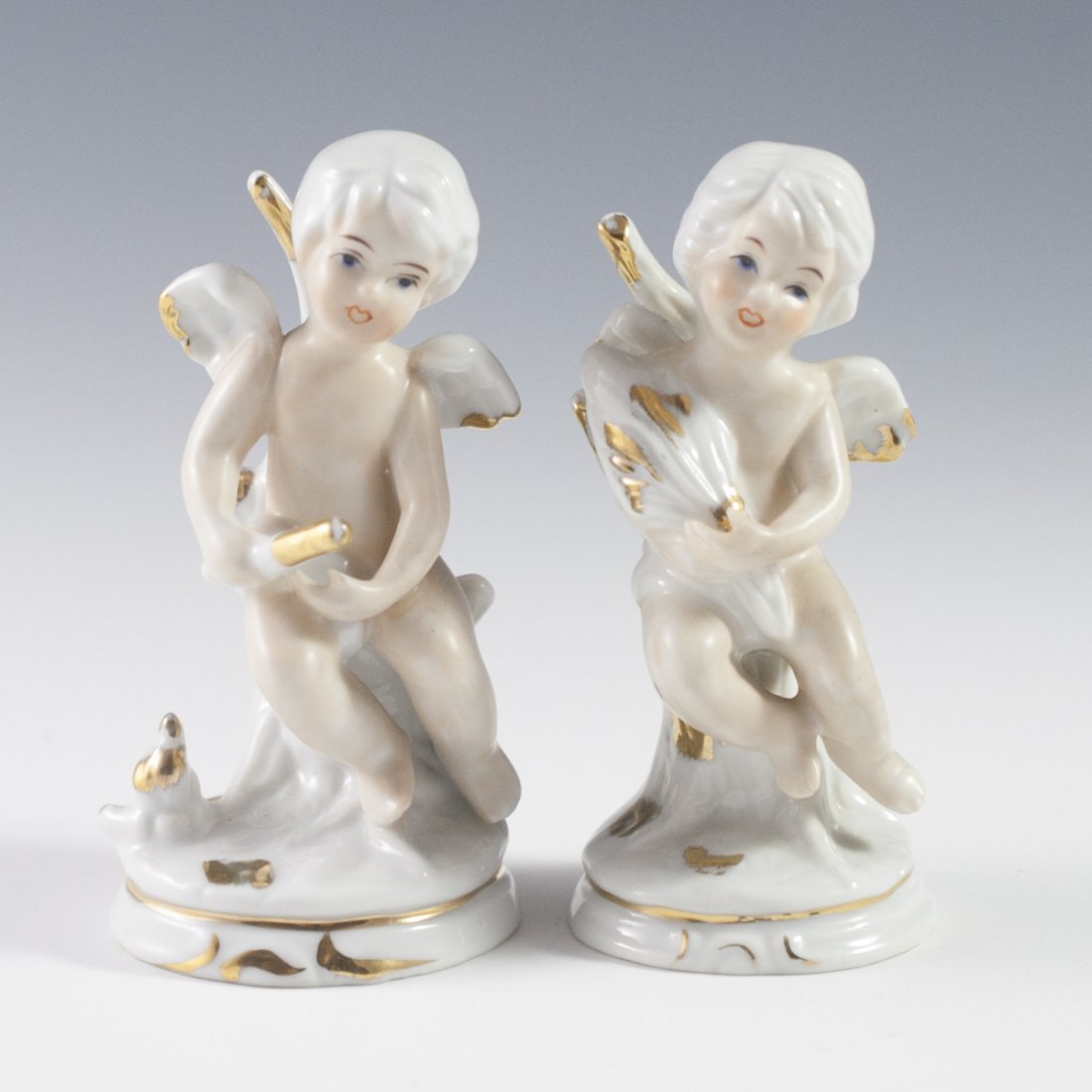 Capodimonte Porcelain Cherubs