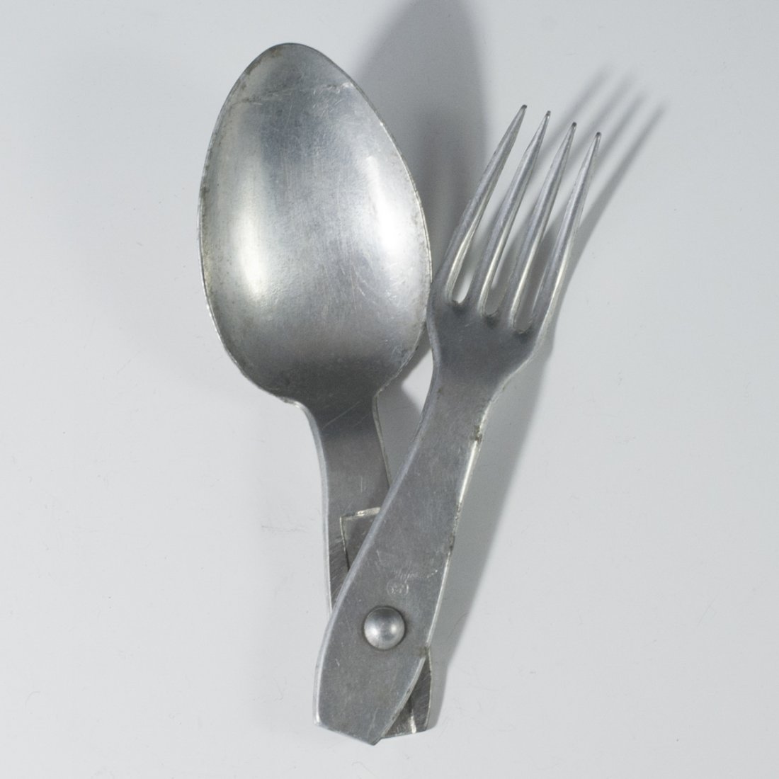 Wwii Nazi Fork & Spoon Field Kit