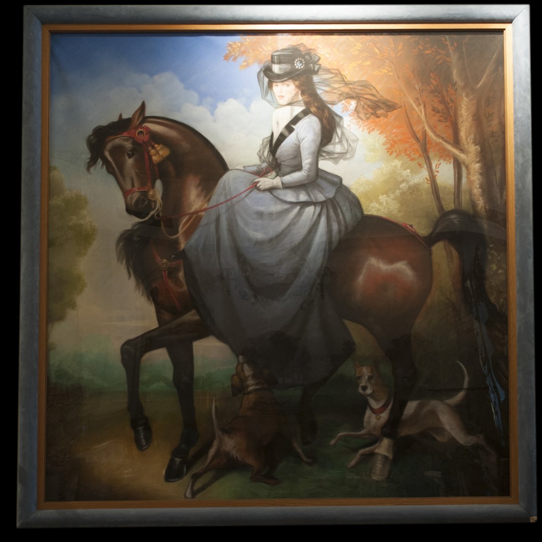 Palace Pastel Painting by Thierry Bruet (1949-)