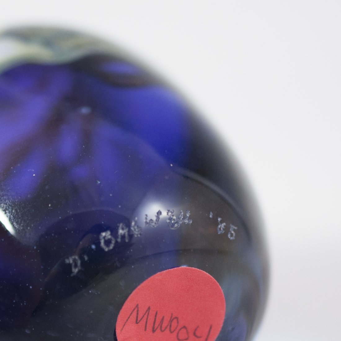 Glass Perfume Bottle by Don Bagwell