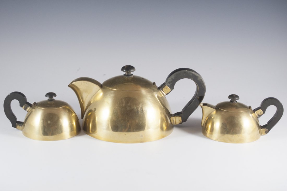 Vintage Gold Plated Tea Set