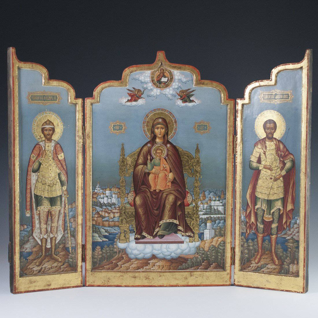 Russian Triptych Icon - Aug 16, 2016 | Akiba Galleries In Fl