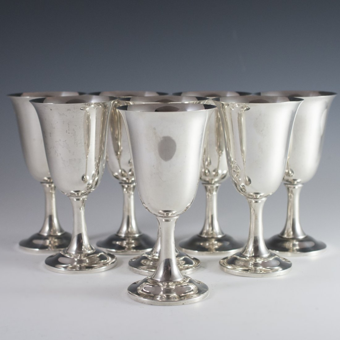 Fisher Sterling Goblets - Sep 21, 2016 | Akiba Galleries in FL