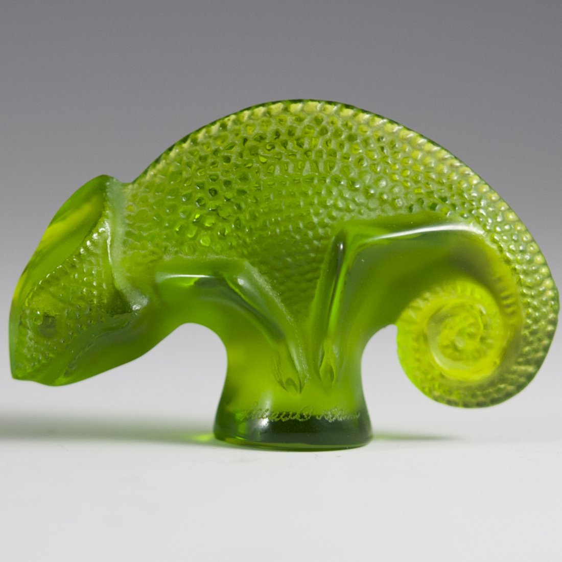 Lalique Crystal Chameleon