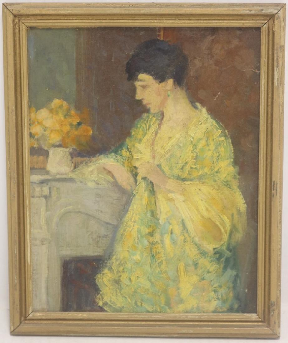 FRANK DESCH (1873-1934, PROVINCETOWN ARTIST) OIL