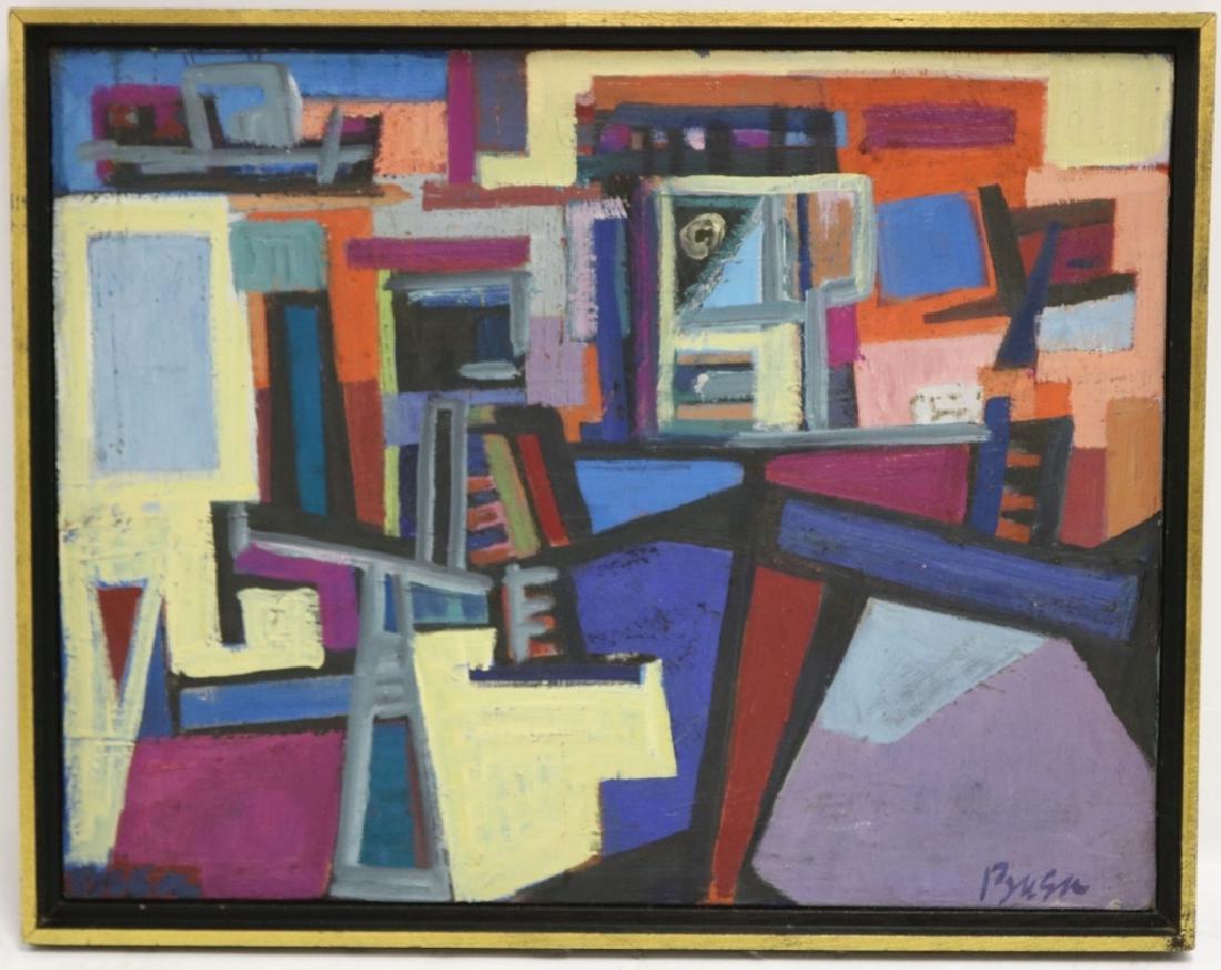 PETER BUSA (1914-1985, PA, PROVINCETOWN), OIL