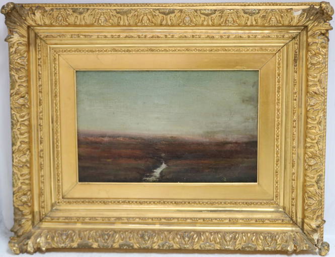 Louis Richardson (1853 1923, S. Dartmouth) Oil