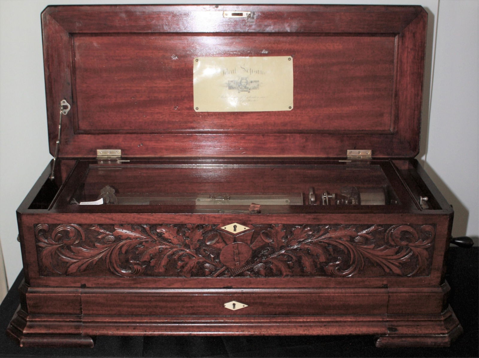 CA. 1890 SWISS JACOT MUSIC BOX, SINGLE COMB. | Barnebys