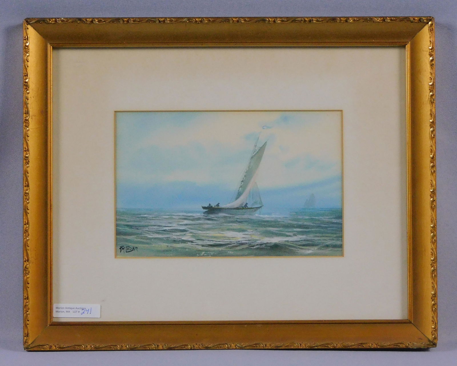 P. M. Colyar (1873-1928, New Bedford) watercolor - Nov 26, 2022 ...