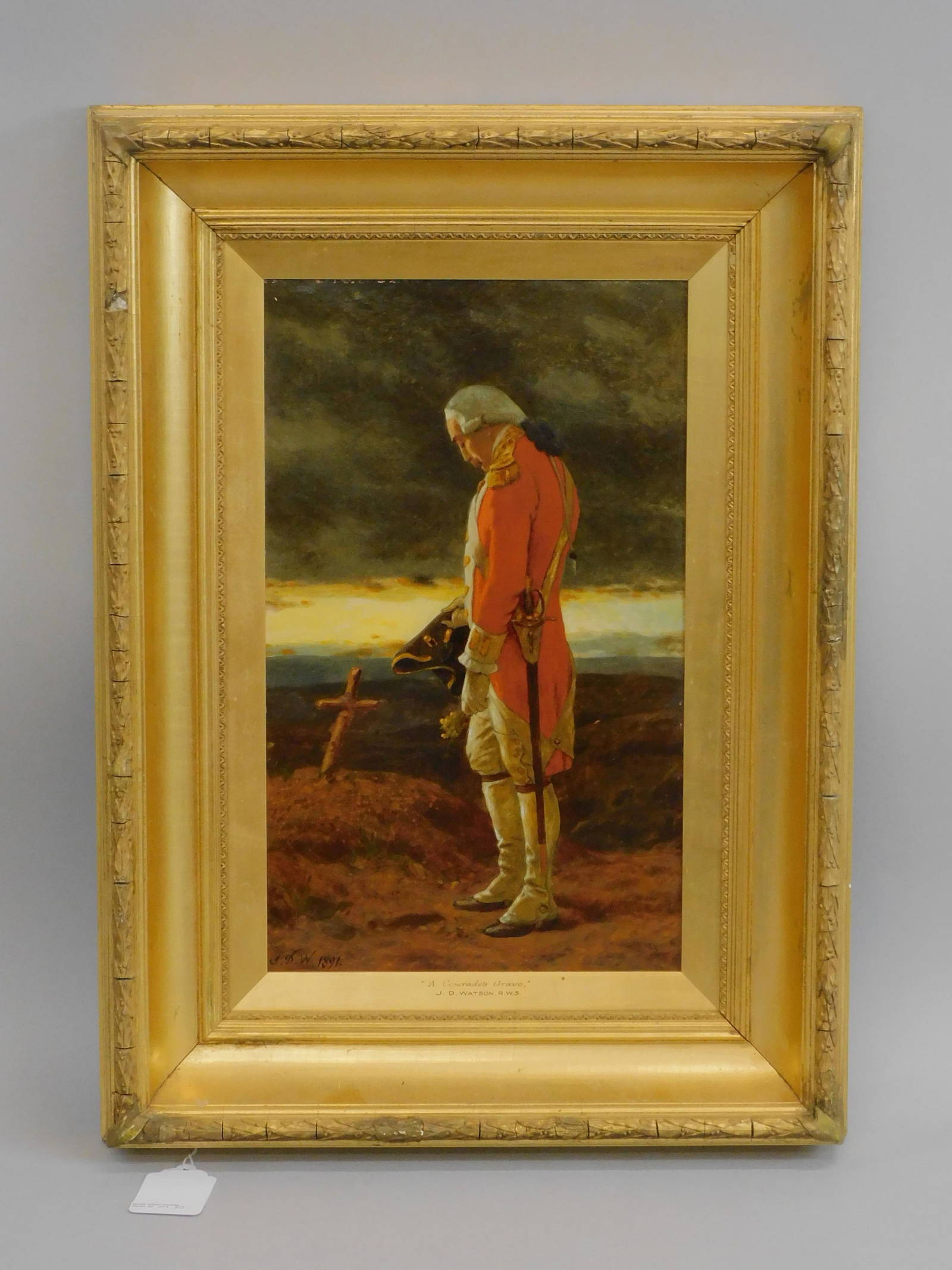 John D. Watson (1832-1892, Uk, Rws) Oil Painting Auction