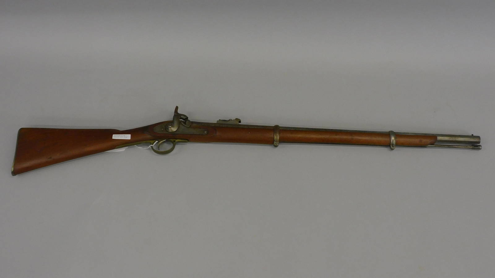 Tower Percussion Musket, Ca. Mid-19th Century. Auction
