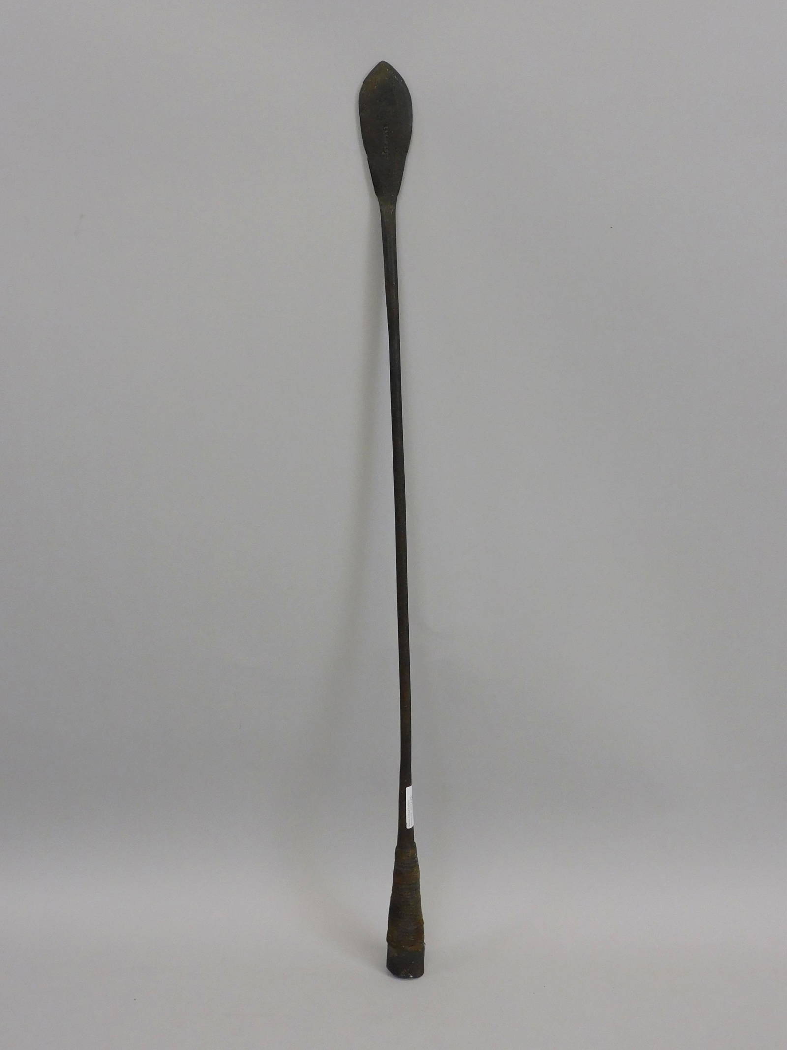 Rare Signed Whaling Lance. 19th Century. The Auction