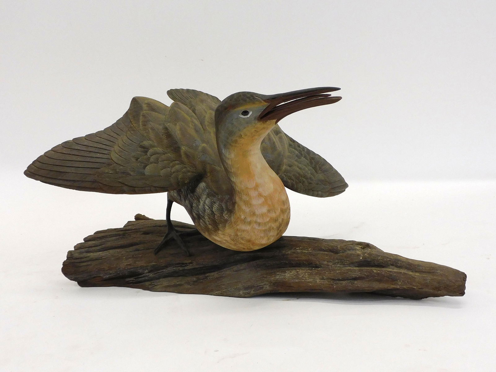 William "bill" Veasey (1932-2022) Clapper Rail Shore Bird Auction