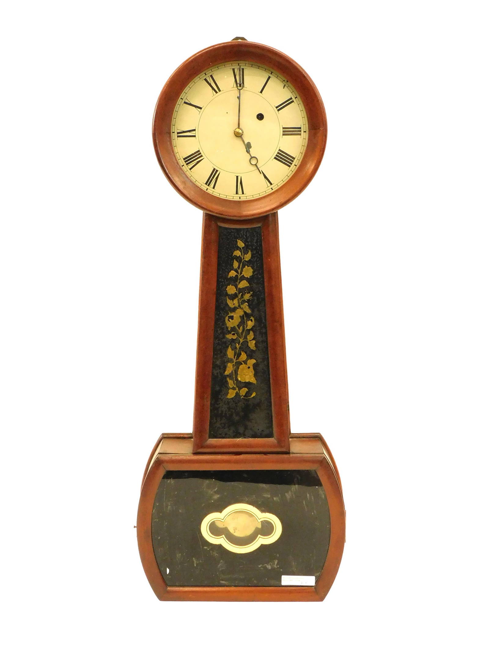 George Hatch (1817-1879) Banjo Clock Auction