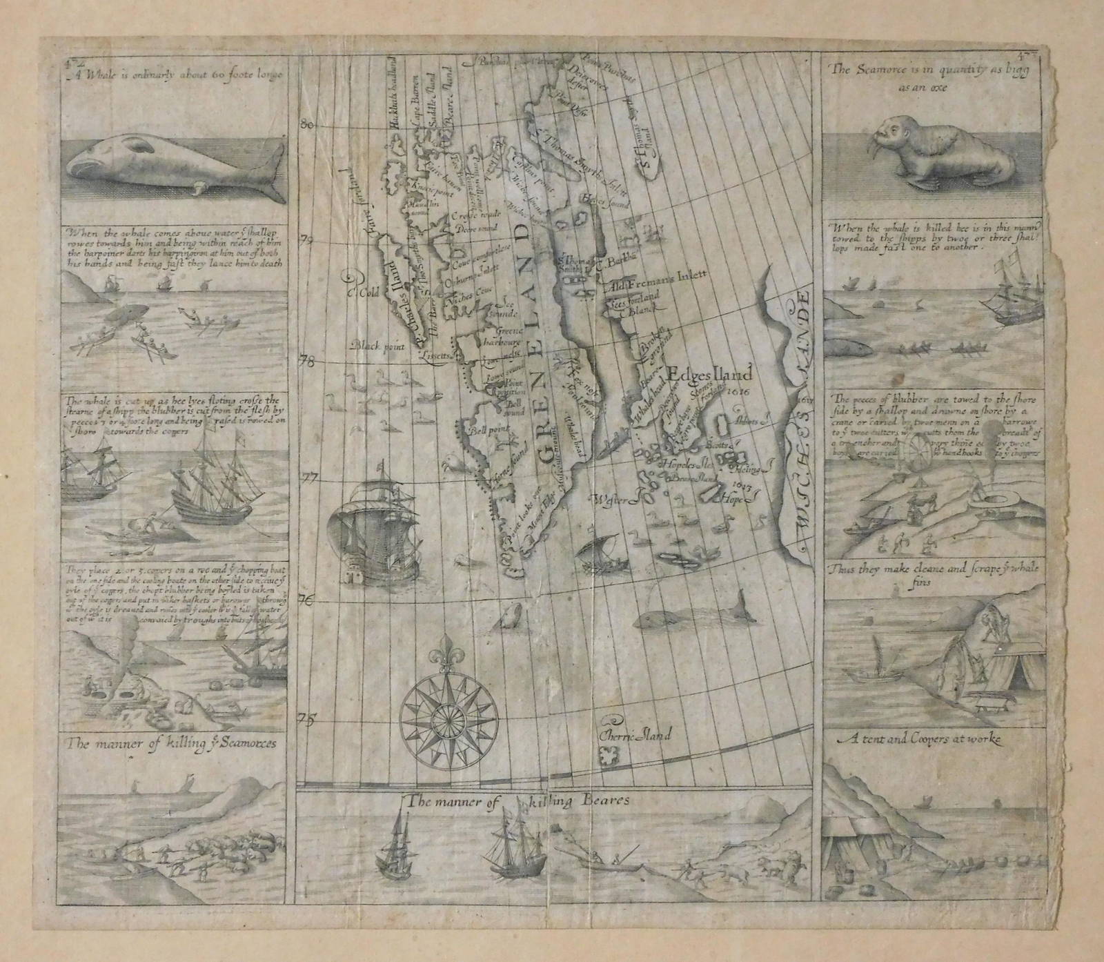 English Whaling Map Auction