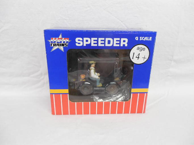 Usa Trains G Scale Pennsylvania Speeder Locomotive