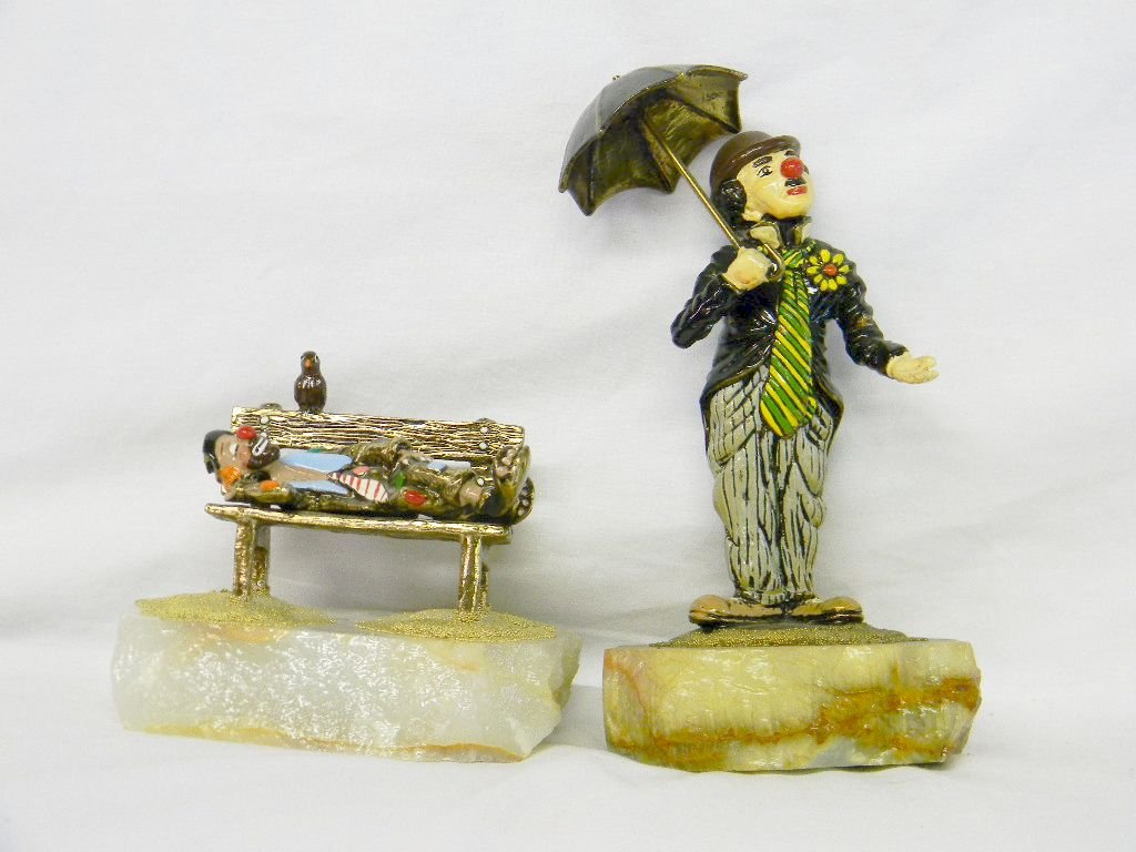 Ron Lee Retired Clown Sculpture Lot (2) - Oct 19, 2014 | Alicia's ...