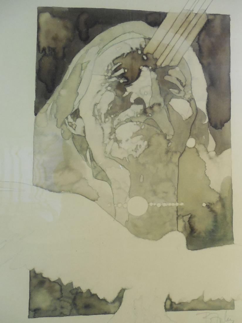 Bart Forbes Native American Cowboy Art Original