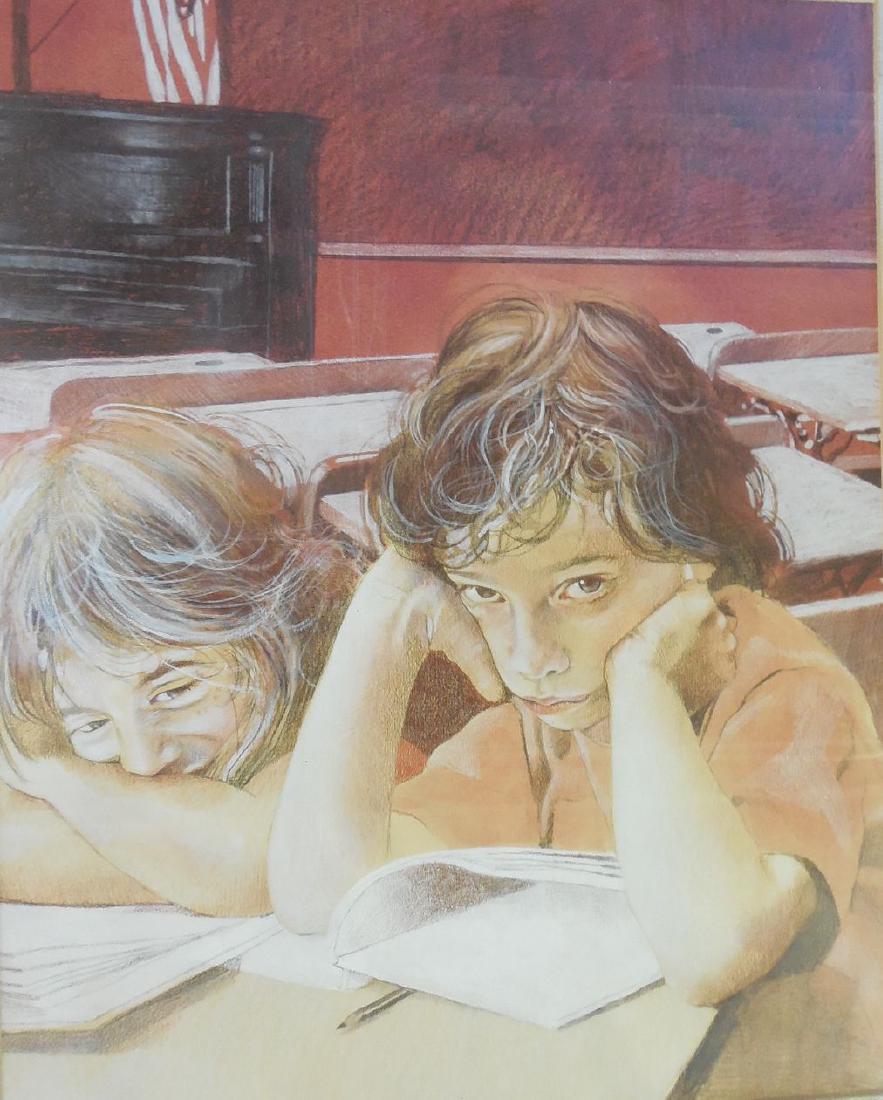 3 Original Illustrations by Alan Reingold for Franklin