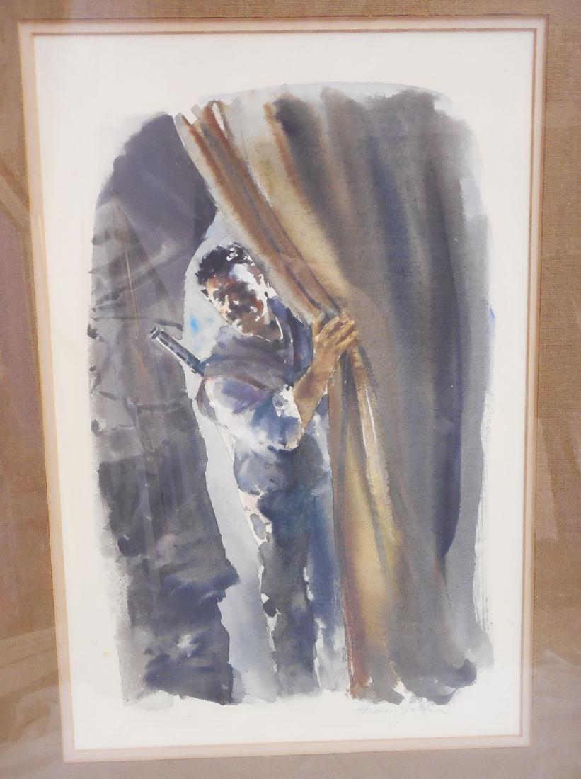 Francis Golden For Whom The Bell Toll Watercolor